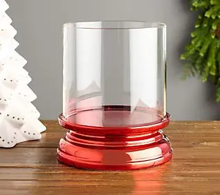 HOMEWORX BY SLATKIN + CO. Red Everyday Candle Hurricane