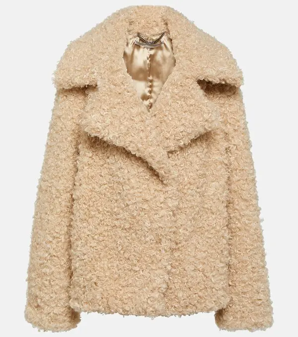 Stella McCartney Oversized Teddy Coat