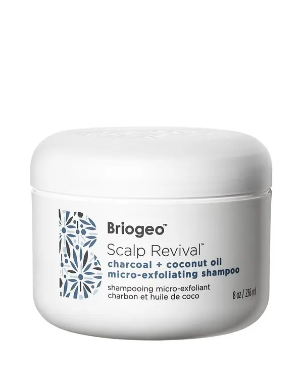 BRIOGEO Scalp Revival Charcoal + Coconut Oil Micro Exfoliating Shampoo 8 Oz - No Color
