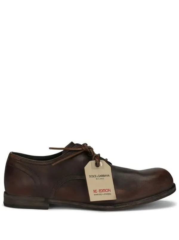 Dolce & Gabbana Leather Derby Shoes