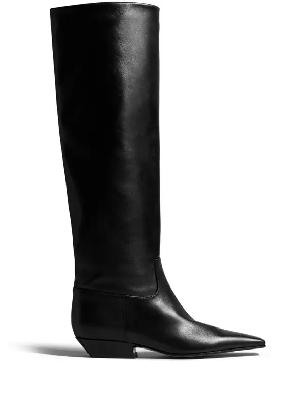 Khaite The Marfa Leather Boots