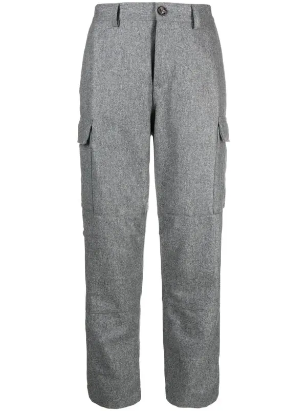Brunello Cucinelli Straight-leg Wool Trousers