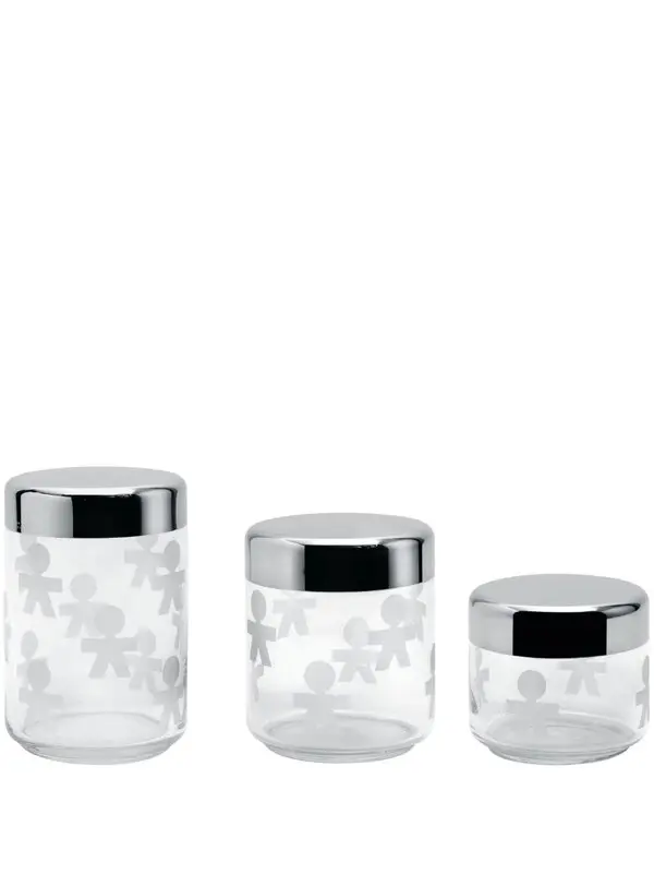 ALESSI Glass Jars