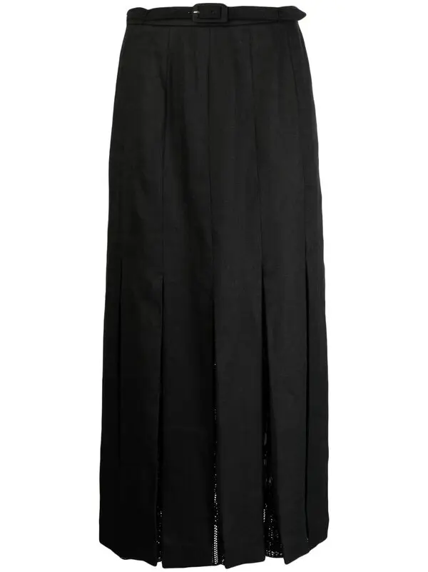 Gabriela Hearst Edith Pleated Skirt