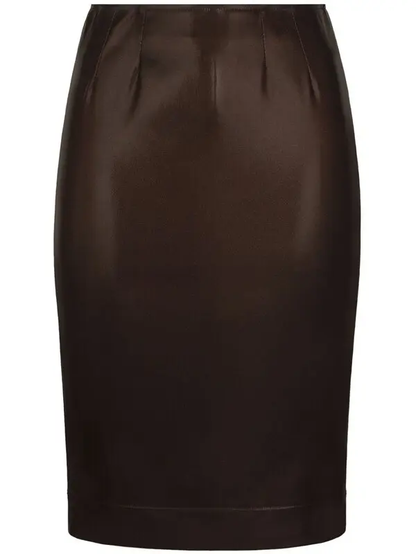 Dolce & Gabbana High-waisted Midi Pencil Skirt