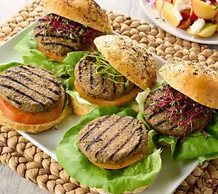 GRATEFUL EATS 4 Oz. Beef & Veggie Blend Patties
