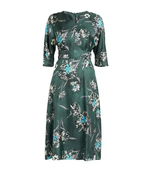 pretty garden green dress Popular Emerald Green Satin Spaghetti Straps Long Evening Prom Dresses –  MarryLover