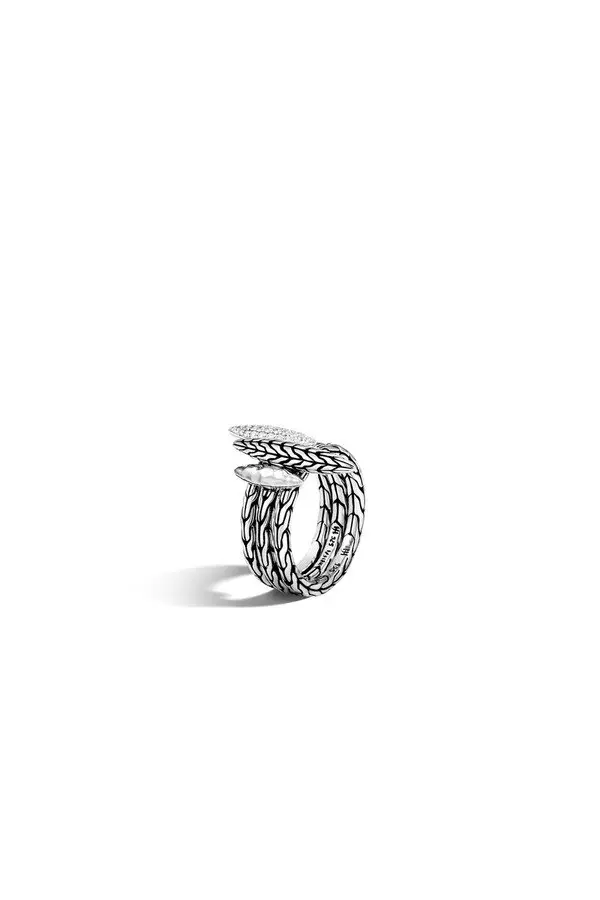 John Hardy Classic Chain Spear Transformable Ring Set - Silver ...