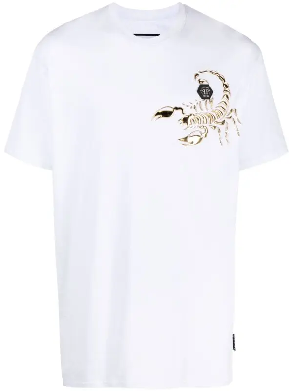 Philipp Plein Ss Scorpion Round-neck T-shirt