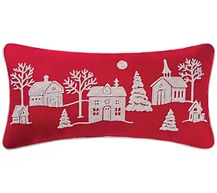 C&F HOME Peaceful Village Pillow By