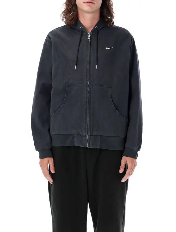 Buy Nike Padded Hooded Jacket - Black At 33% Off | Editorialist