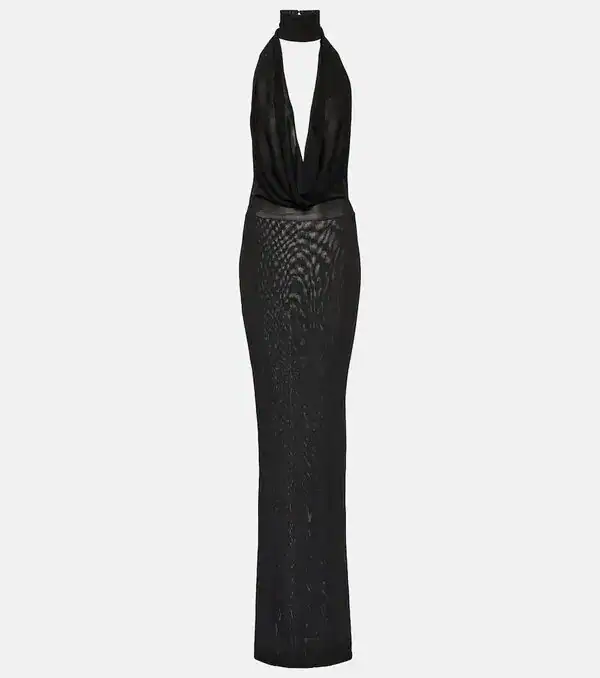 Aya Muse Inaria Maxi Dress In Black - 30% Off | Editorialist