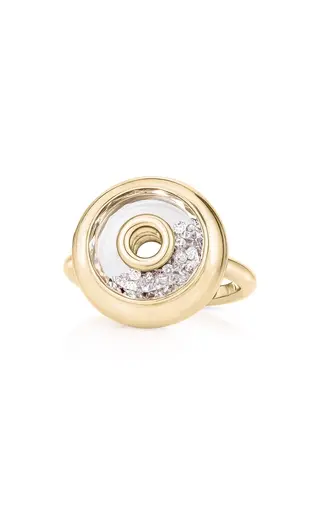 Moritz Glik 18k Rose Roda Shaker Ring - Gold | Editorialist