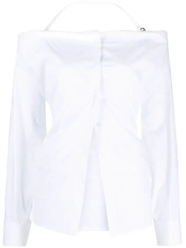 Jacquemus La Chemise Peplo Blouse