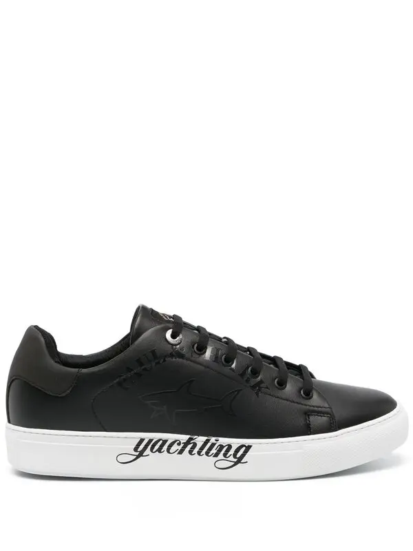 Paul & Shark Logo-print Low-top Sneakers