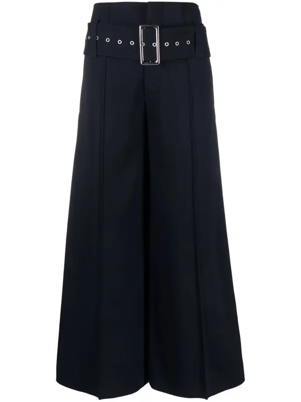 10 CORSO COMO Wide-leg Trousers With Belt