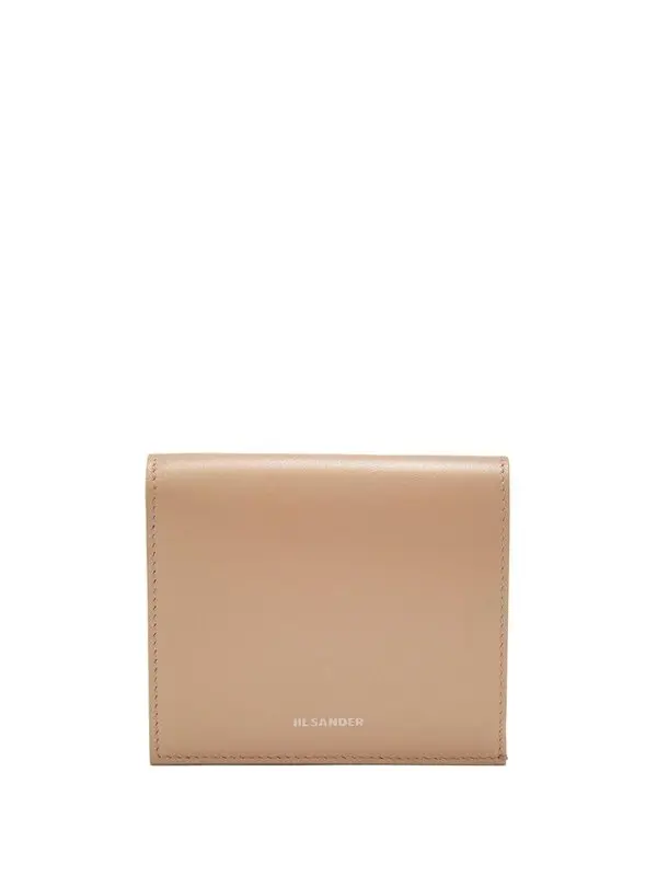 JIL SANDER Tri-fold Leather Wallet