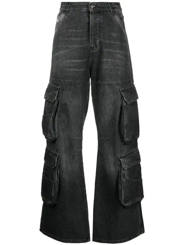 Diesel 1996 D-Sire 0hlaa Straight-Leg Jeans - Black | Editorialist