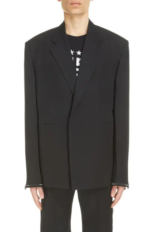 Givenchy Oversized Virgin Wool Jacket