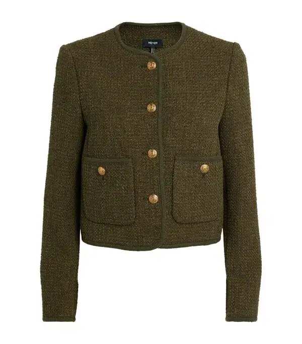 エムエメ Mmeeme Cropped melton jacket Cropped melton jacket(eme10498) – M me eme