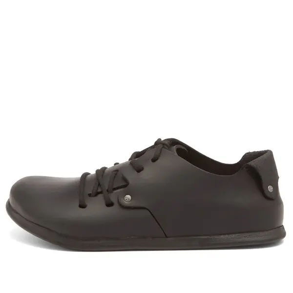 BIRKENSTOCK Montana Lace Up Shoes - Black Oiled Leather