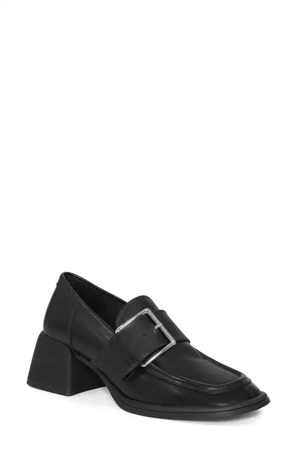 Vagabond Shoemakers Ansie Buckle Loafer In Black - 30% Off 