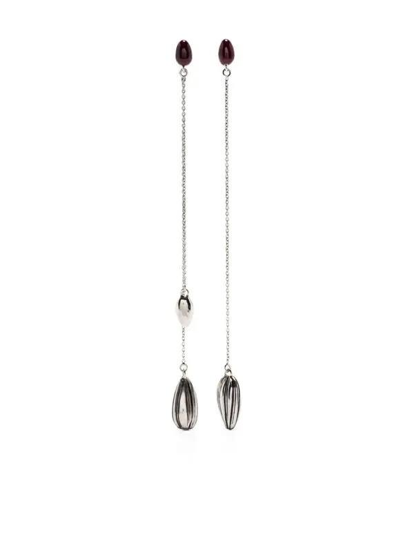 LEMAIRE Bead-embellished Drop Earrings