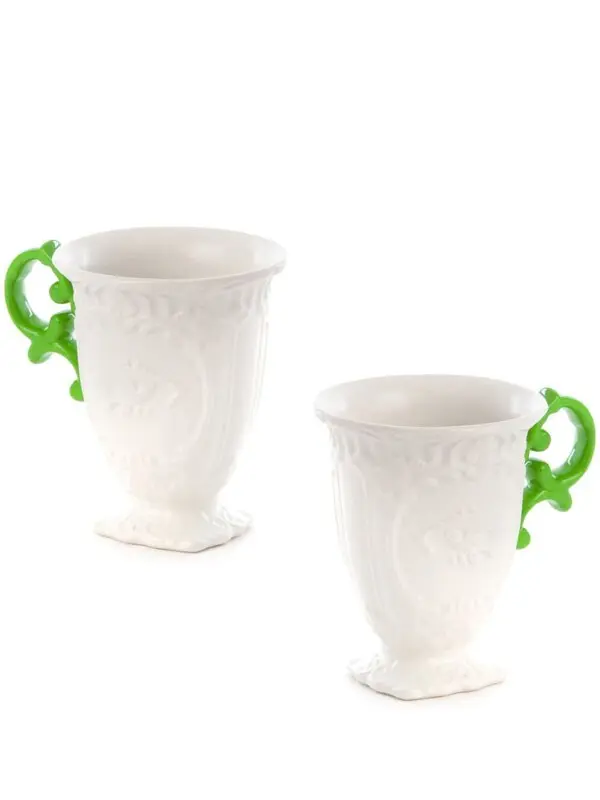 SELETTI I-wares Porcelain Mug - White