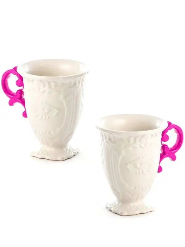 SELETTI I-wares Porcelain Mug - White