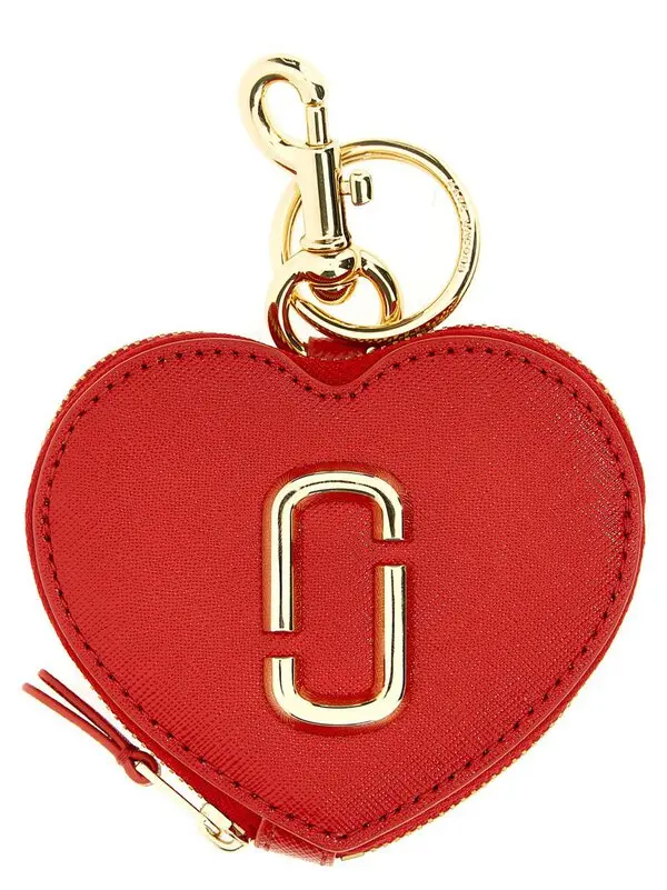 Marc Jacobs The Snapshot Nano Heart' Keyring In Red - 33% Off ...