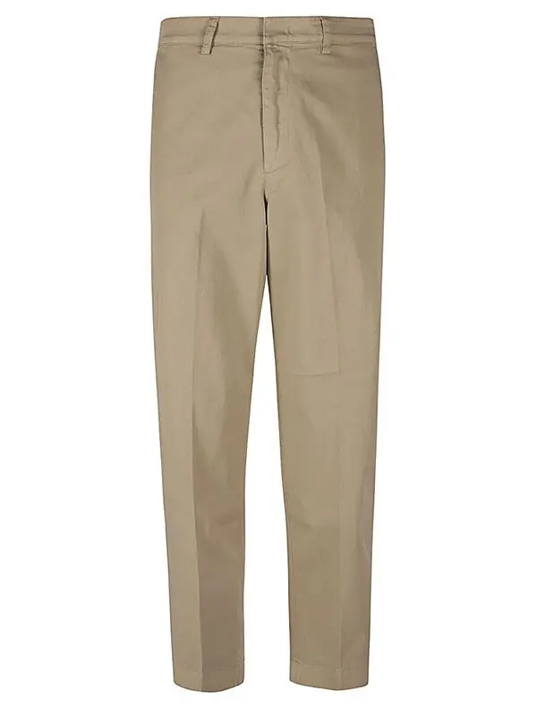 DEPARTMENT 5 Wide Leg Trousers - Beige
