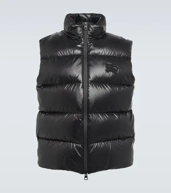 Burberry Padded Vest - Black | Editorialist