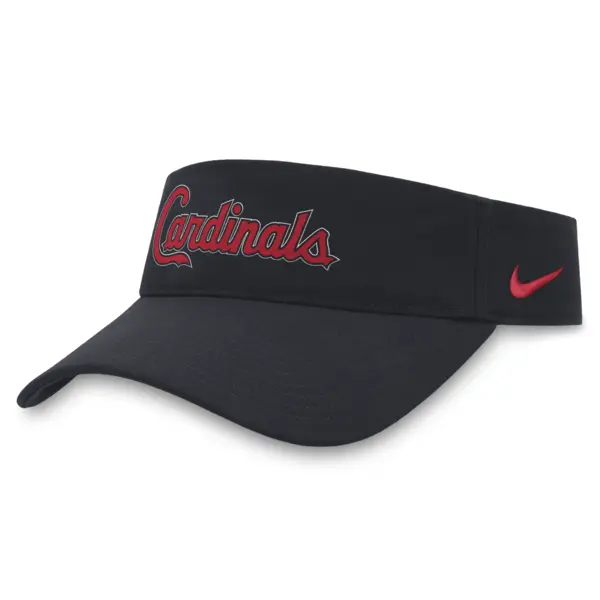 Nike St. Louis Cardinals Wordmark Dri-fit Mlb Visor - Blue | Editorialist