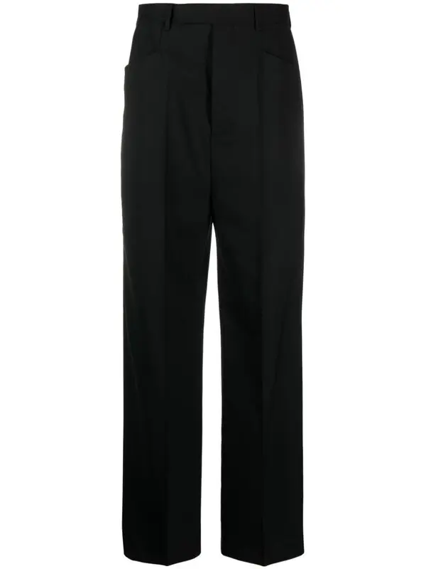 Rick Owens Straight-leg Wool Tailored Trousers