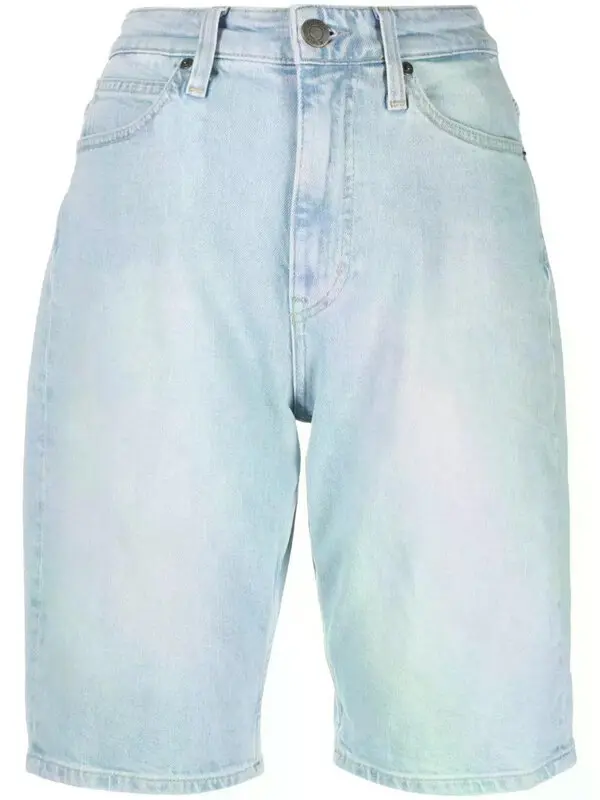 Calvin Klein Patch Denim Shorts - 1a4 Denim Medium