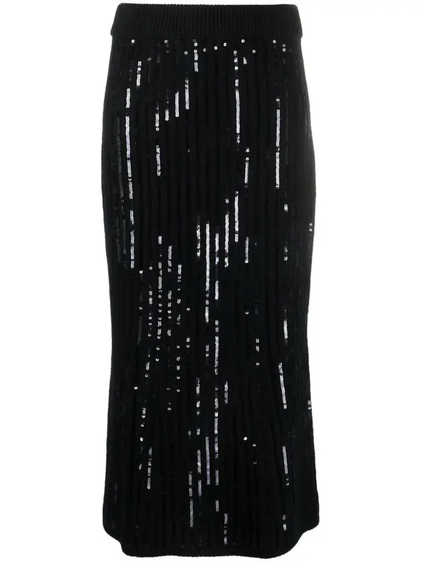 Dorothee Schumacher Sequin-embellished High-waisted Skirt