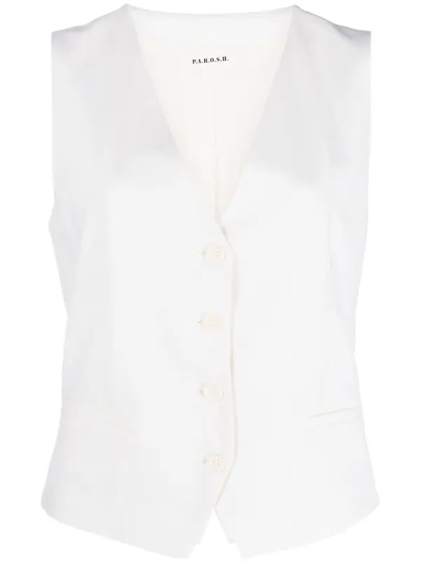 P.a.r.o.s.h Liliuxy Waistcoat - Neutrals