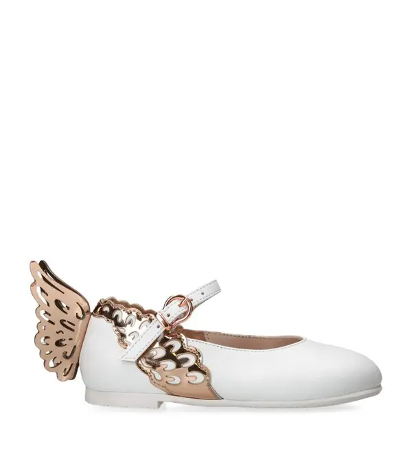 SOPHIA WEBSTER Leather Evangeline Flats
