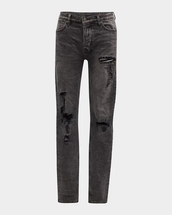 Ksubi Van Winkle Angst Trashed Skinny Jeans