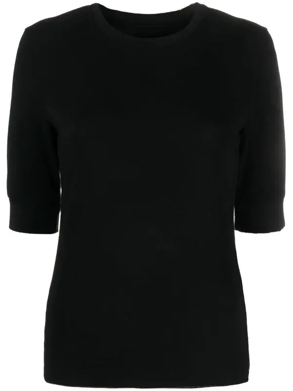 THOM KROM Round-neck T-shirt - Black