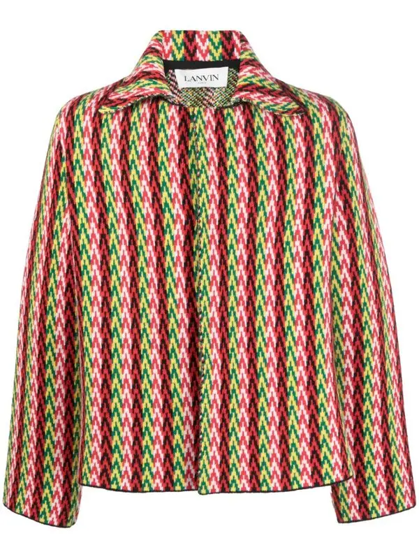 LANVIN Curb Merino-wool Cardigan - Green