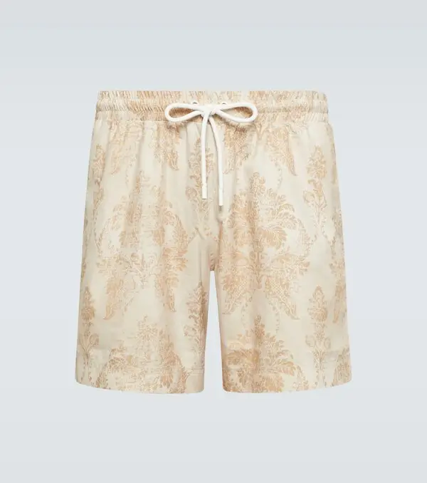 Commas Printed Swim Shorts - Multicoloured