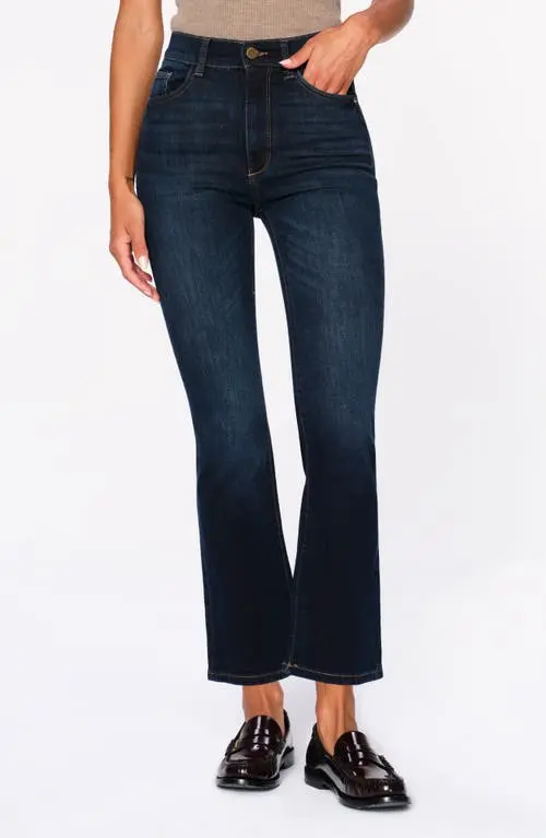 DL1961 Bridget Boot Instasculpt™ High-rise Crop Jeans