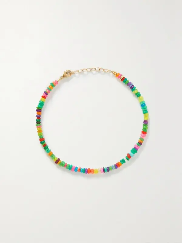 Jia Jia Gold And Opal Beaded Bracelet