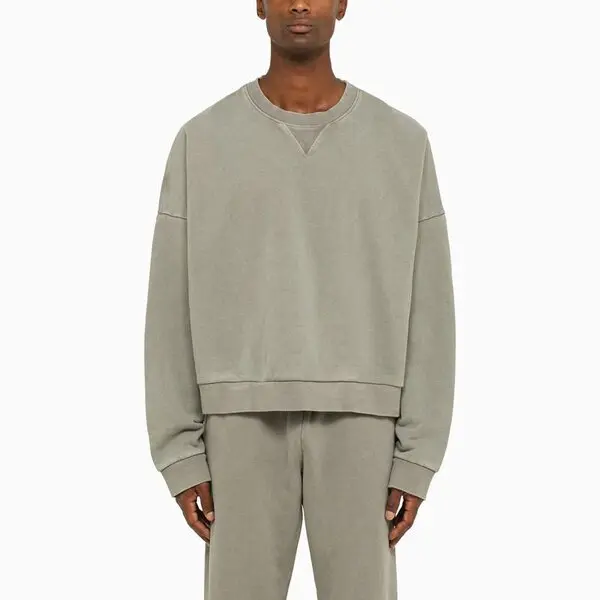 ENTIRE STUDIOS Organic Cotton Crewneck Sweatshirt - Grey
