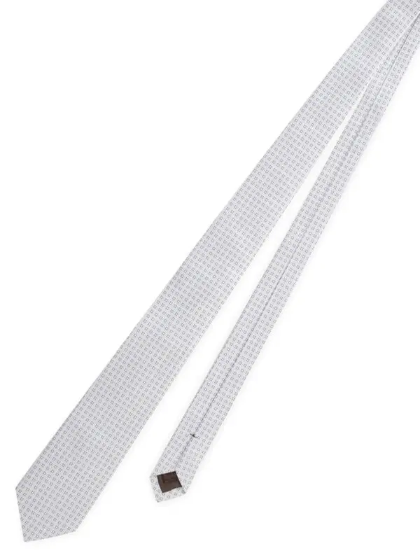 Church's Silk Standard Tie - Grey