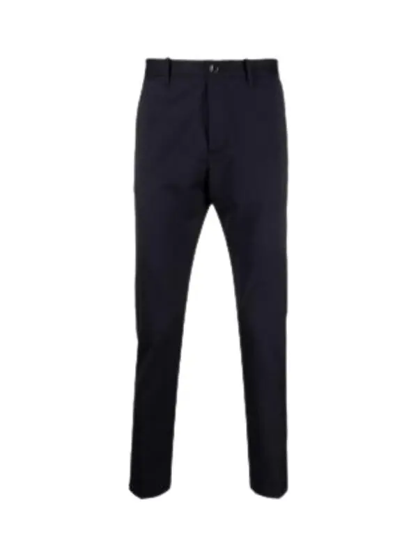 NINE:INTHE:MORNING Easy Slim Chino Pants - Blue