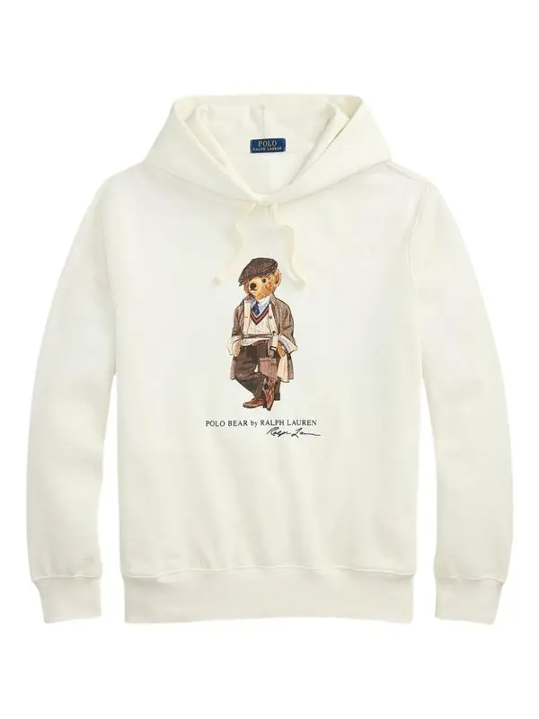 Ralph Lauren Printed Hoodie - White