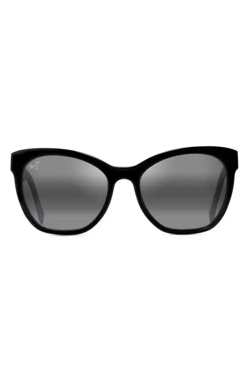 Maui Jim Alulu 56mm Polarized Cat Eye Sunglasses