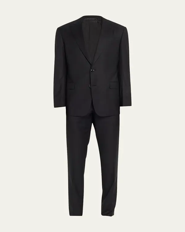 Giorgio Armani Pinstripe Wool Suit